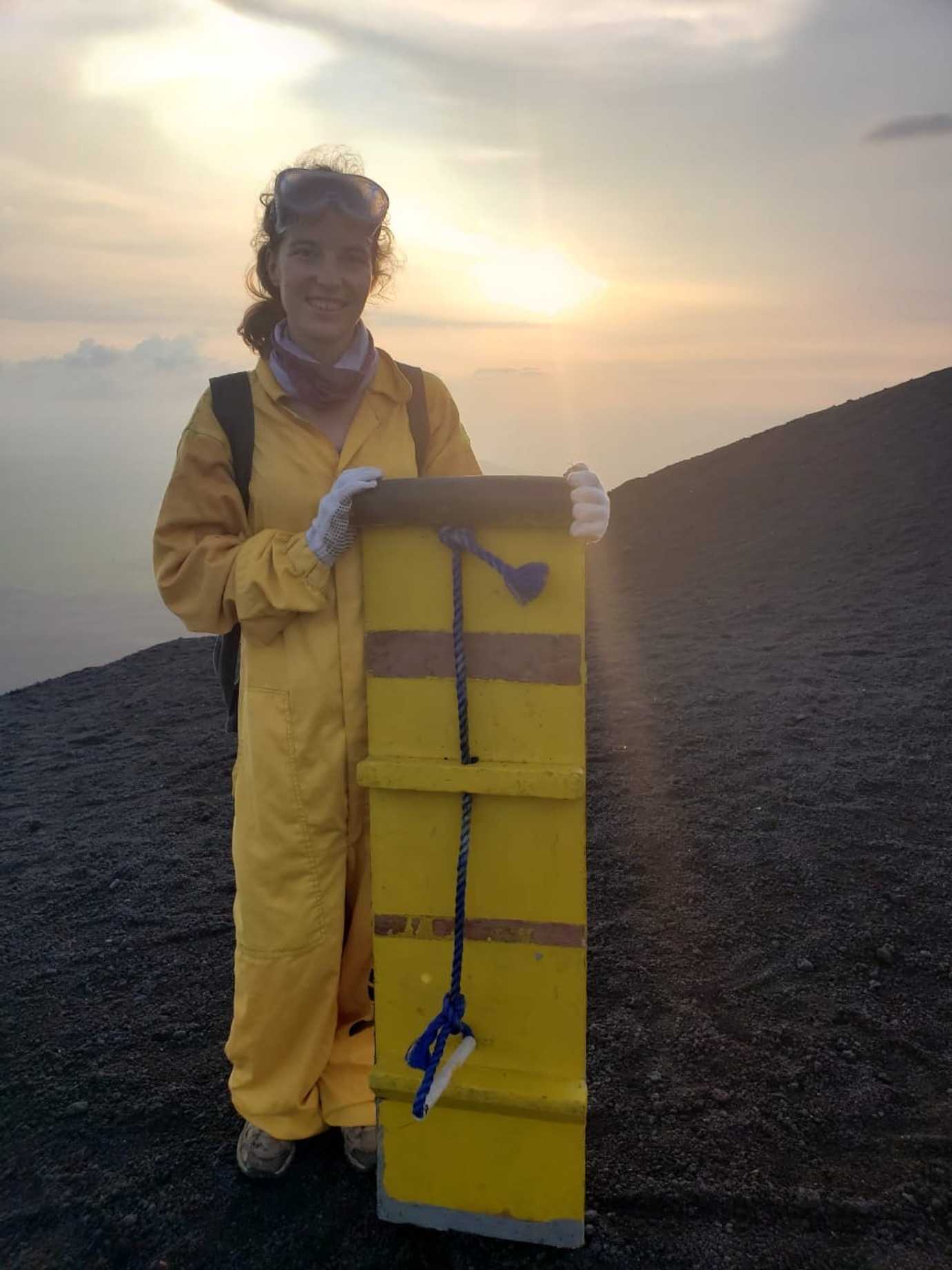 Volcano Boarding in León - The Travelling Triplet